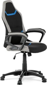 Dětská otočná židle černá KA-L611 BLUE