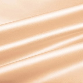 Biante Saténový obdélníkový ubrus polyesterový Satén LUX-046 Béžový 50x100 cm
