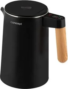 Concept RK3301 černá / Rychlovarná konvice / 1.5 l / 2200W / termoregu