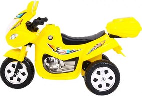 Ramiz Elektrická tříkolka BJX-088 pro nejmenší žlutá + zvuky + světla