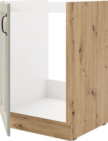 Kuchyňská linka STILO ac | 120 + 230 cm | PREMIUM BOX zásuvky | UNI dvířka | artisan/světle šedá