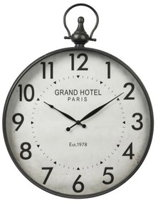 SEGNALE Hodiny nástěnné kovové GRANDHOTEL 57 x 74 cm KO-C37568590