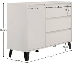Kondela Komoda, kašmír, BOGAN NEW 1D3S