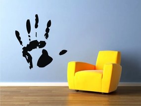 WALLVINIL Samolepky na zeď - Decal hand Barva: Vanilková, Velikost: 88x82 cm