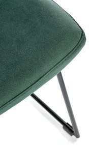 HALMAR K485 židle tmavě zelená