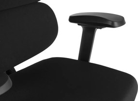 Kancelářská ergonomická židle Neoseat ROBIN — černá, nosnost 150 kg