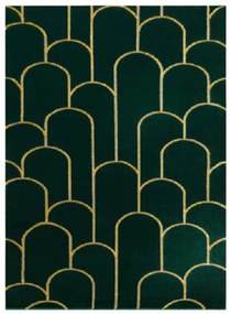 Dywany Łuszczów Kusový koberec Emerald 1021 green and gold Rozměry koberců: 160x220