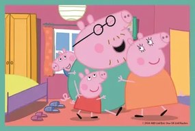 Clementoni Obrázkové kostky Prasátko Peppa 6 kostek / od 2 let