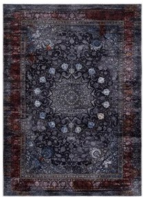 Dywany Łuszczów Kusový koberec Miro 51600.810 Rosette navy blue - 160x220 cm