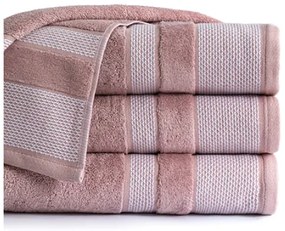 Detexpol Bavlněný ručník Carlo 70x140cm pudrově- růžový
