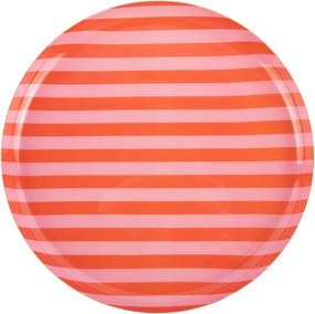 Oranžový/světle růžový železný talíř ø 30 cm Animado – PT LIVING