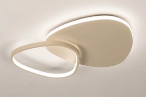 Stropní stmívatelné LED svítidlo Organic Taupe 40