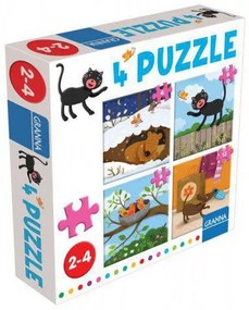 Granna 4 puzzle Kočka