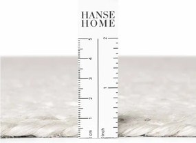 Krémový oboustranný/ručně tkaný jutový koberec 60x90 cm Juno – Hanse Home