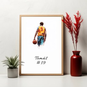 Plakát - Basketbalista