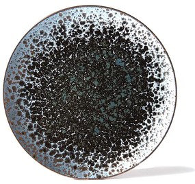 Made in Japan (MIJ) Black Pearl Mělký Talíř 28,5 cm