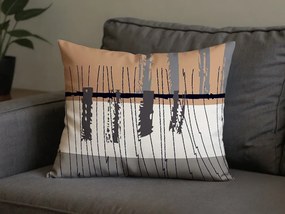 Polybavlněný povlak na polštář PINIA POLY 50x70 cm, šedý