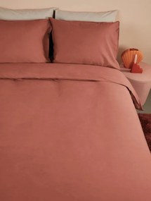 Organic Care povlečení z organické bio bavlny 140x200 + 70x90, terra (povlečení na jednolůžko z organické bavlny v ekologickém balení )