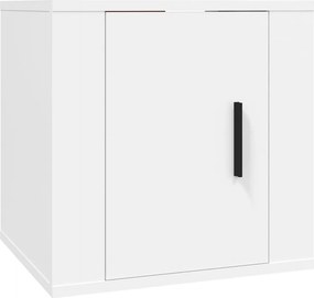 6dílný set TV skříněk bílý kompozitní dřevo 3188686