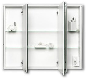 Jokey Zrcadlová skříňka (galerka) - bílá,   š. 90 cm, v. 74 cm, hl. 15 cm  SPS-KHX 90   251013120-0110 SPS-KHX 90