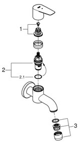 GROHE 20238001 - Výpustní ventil DN 15 lesklý chrom