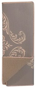 BISK Erga Basic, kuchyňská utěrka z mikrovlákna s barokním vzorem 450x400x5 mm, hnědá, ERG-03750