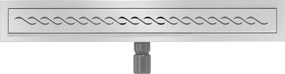 Mexen Flat M18 lineární odtok 70 cm, inox - 1023070-15
