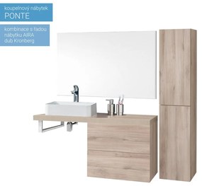 Mereo Mereo, Ponte, koupelnová skříňka 61 cm, Multidecor, CN290SBIAA