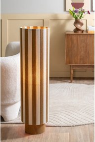 Bílá/v přírodní barvě provazová stojací lampa (výška 106 cm) Vienna Stripes – Leitmotiv