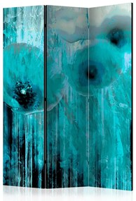 Paraván Turquoise madness Dekorhome 135x172 cm (3-dílný)