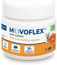 VIRBAC Movoflex Soft Chews pro psy S 30tbl