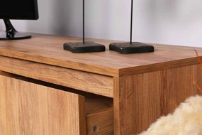 Designový TV stolek Olesia 180 cm vzor ořech