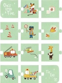 Hape Puzzle - Záchranná vozidla / od 3 let