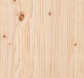 vidaXL Válenda s přistýlkou 80 x 200 cm masivní borové dřevo [836207] Barva: Bílá