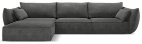 Šedá rohová pohovka (levý roh) Vanda – Mazzini Sofas