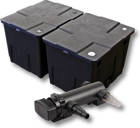 Sada jezírkové filtrace SunSun CBF-350B / CUV-318 – 60000 L (54659)