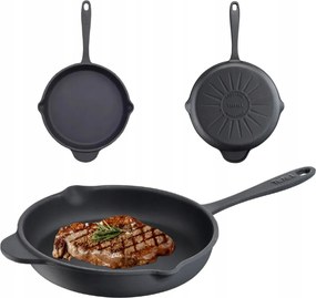 Litinová Smaltovaná Pánev Tefal Traditional 26 CM, Indukční