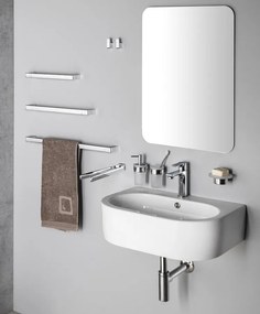 Gedy Sapho Pirenei PI2313 držák ručníků dvojitý otočný 35 cm chrom Koupelny Bernold