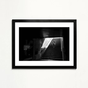 Ondřej Trojan | Darkness Rám: Černý, Velikost: 30 x 40 cm