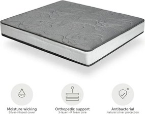Středně tvrdá pěnová matrace 90x200 cm Zen Comfort – Bonami Selection