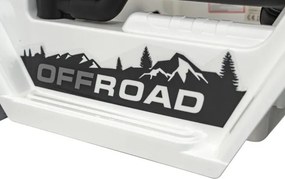 Elektrické autíčko Off-Road CLIMBER bílé