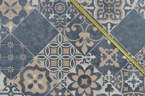 Beaulieu International Group, PVC podlaha - lino Livitex Retro 2791, na míru, šíře 3m,4m, šedá, filc, chodba / předsíň