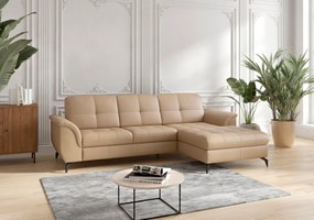 XXXLutz ROHOVÁ SEDAČKA, textil, kůže, cappuccino Sit & More - Sedací soupravy - 000144016327