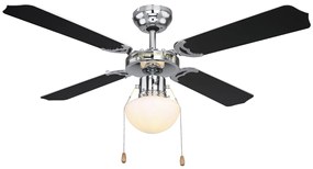 Stropní ventilátor s osvětlením CHAMPION 1x60W E27 - 0309CSW - Globo
