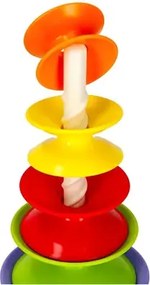 BAM BAM Navlékací pyramida 35 cm / od 6 měsíců / plast