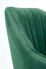 Halmar Dětská židle Fresco, tmavě zelená