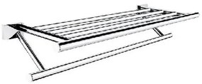 Nimco Keira - Držák ručníků, délka 61 cm, chrom KE 22063-26