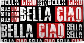 Sablio Ručník La Casa de Papel Professor or Bella Ciao motiv 2 - 30x50 cm