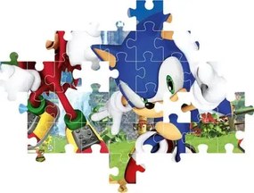Clementoni PUZZLE Sonic / 104 dílků / od 6 let