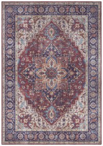 Hanse Home, Kusový koberec Asmar 104000 Plum/Red, 160x230, červená, chodba / předsíň